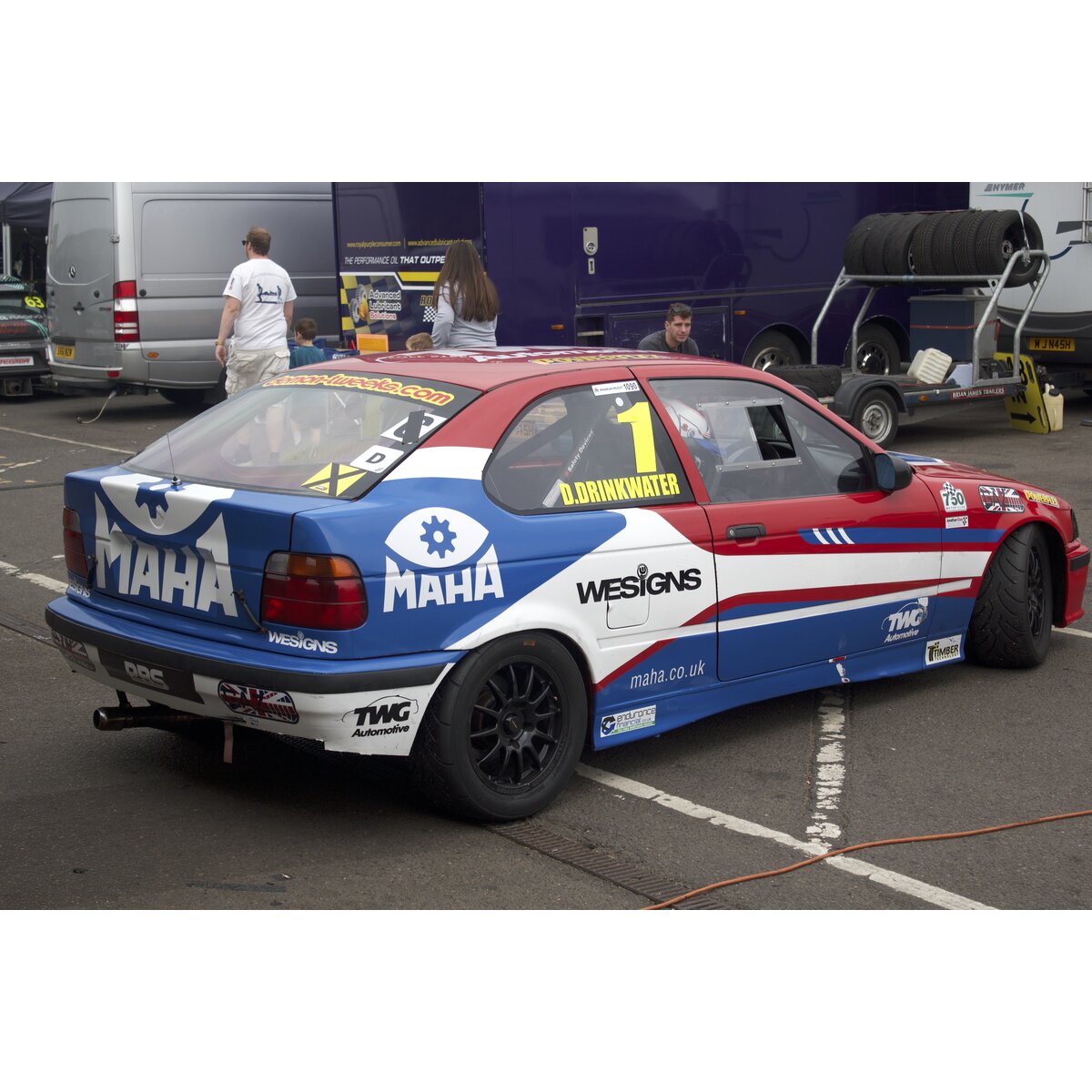Championship-winning duo of MAHA and David Drinkwater | MAHA UK Ltd.