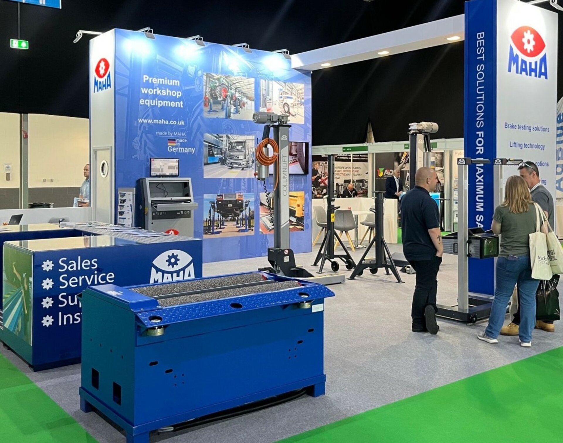 MAHA UK to launch new mobile column lifts | MAHA UK Ltd.